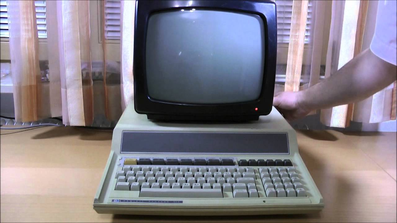 Hewlett Packard - HP86 Basic Machine - YouTube