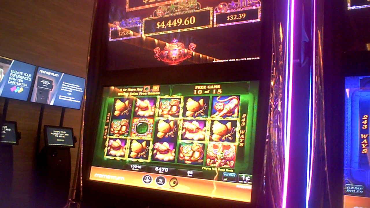 Fu Gui Ji Li Slot Machine NICE WIN Bonus - YouTube