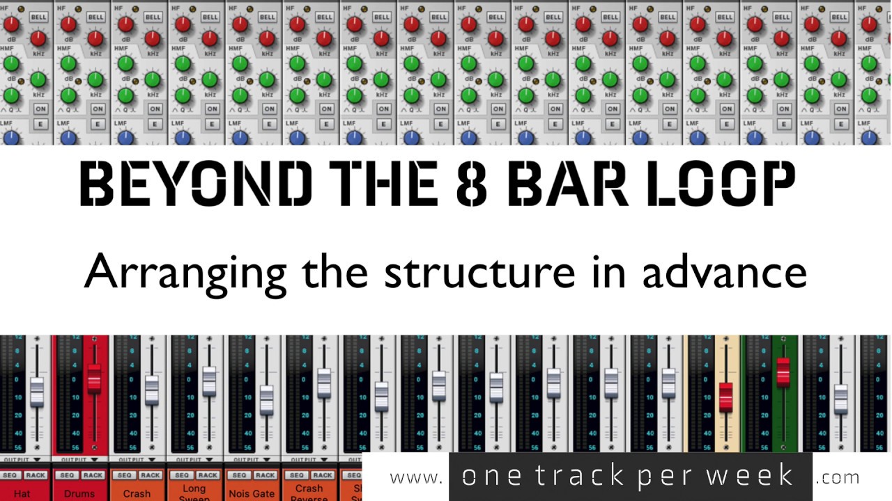 Beyond the 8 Bar Loop - Arranging the Structure in Advance - YouTube
