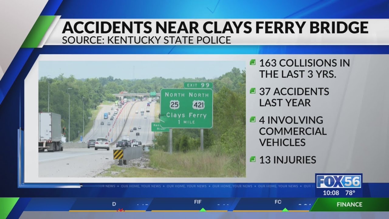 Statistics show dangers of Clays Ferry Bridge - YouTube