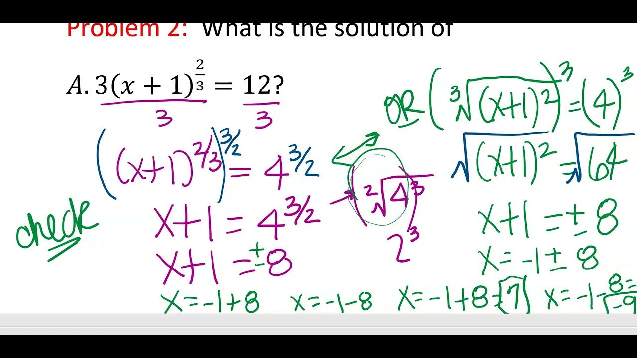 Adv Alg. Alg 2 6.5 - YouTube