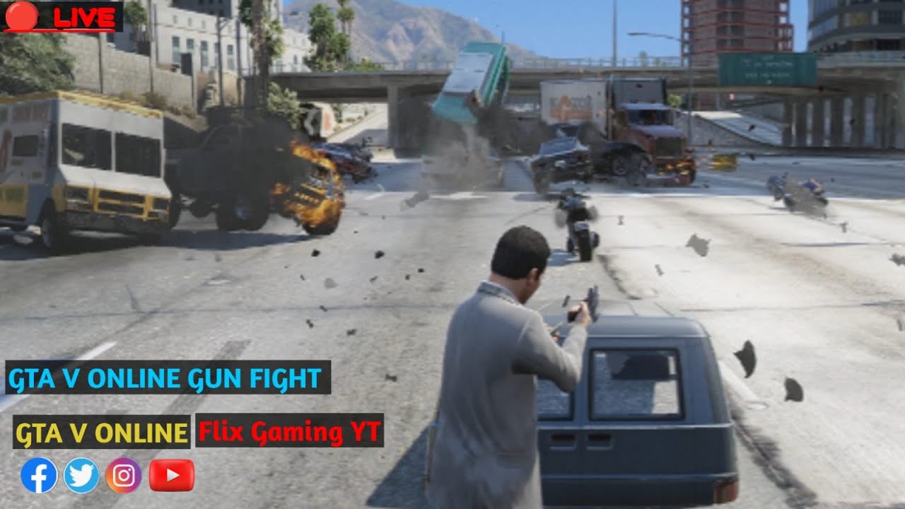 🔴 LIVE GTA V ONLINE || FLIX GAMING YT #gta #gaming #shorts #games # ...