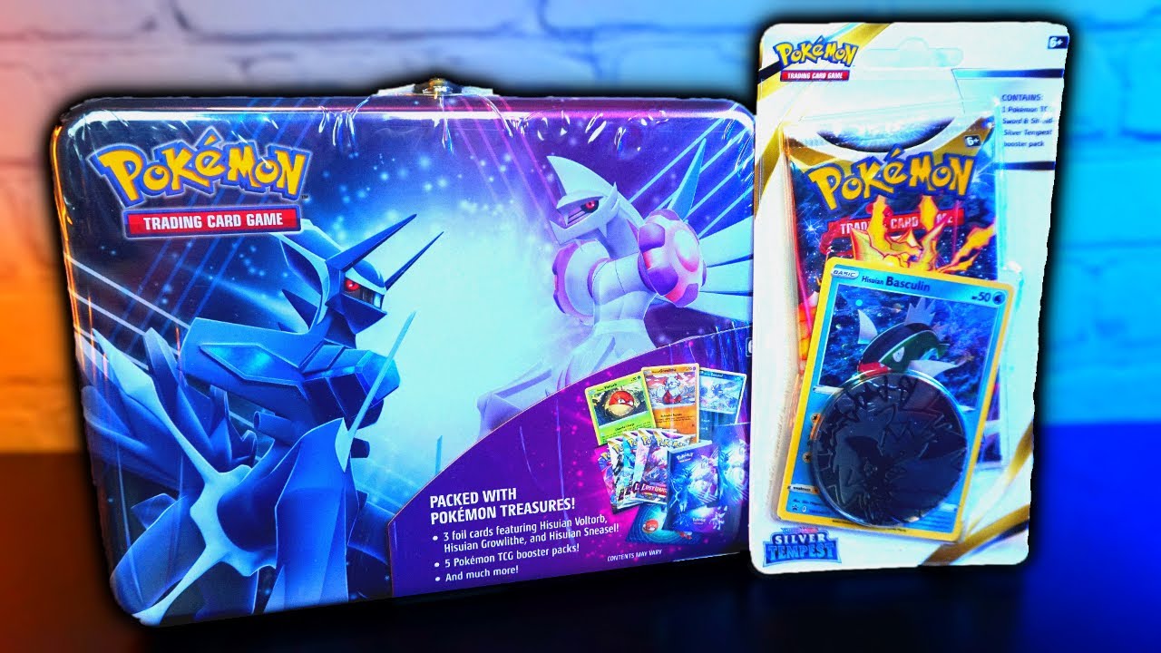 A Pokémon Legends Arceus Tin! - YouTube