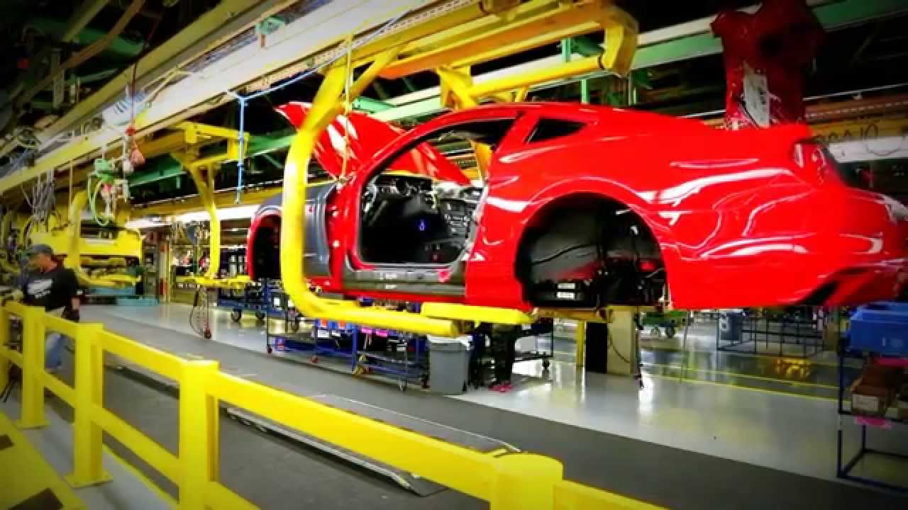 Ford Mustang Assembly Line Today