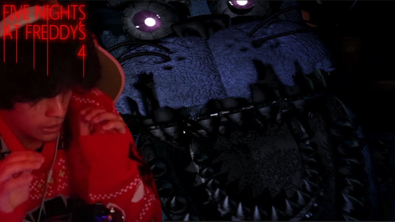 WhY Is ThIs GaMe So FrEaKiNg ScArY |Fnaf 4| (Night 1-2) - YouTube