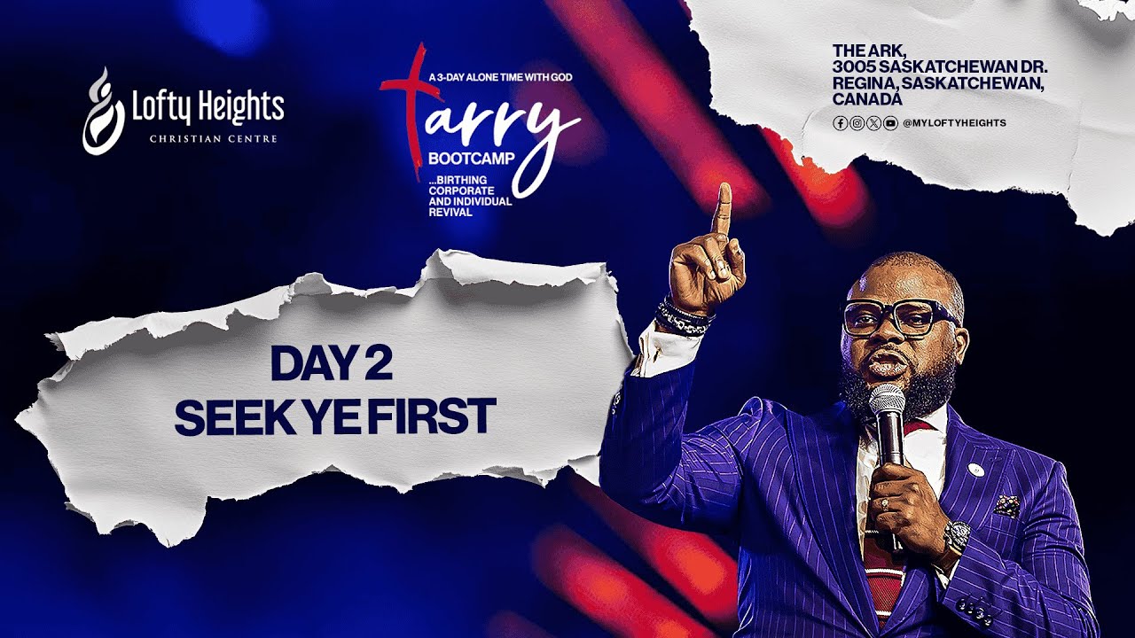 Tarry 8.0 2024 Day 2 - Seek Ye First - Sat Nov 30, 2024 - YouTube