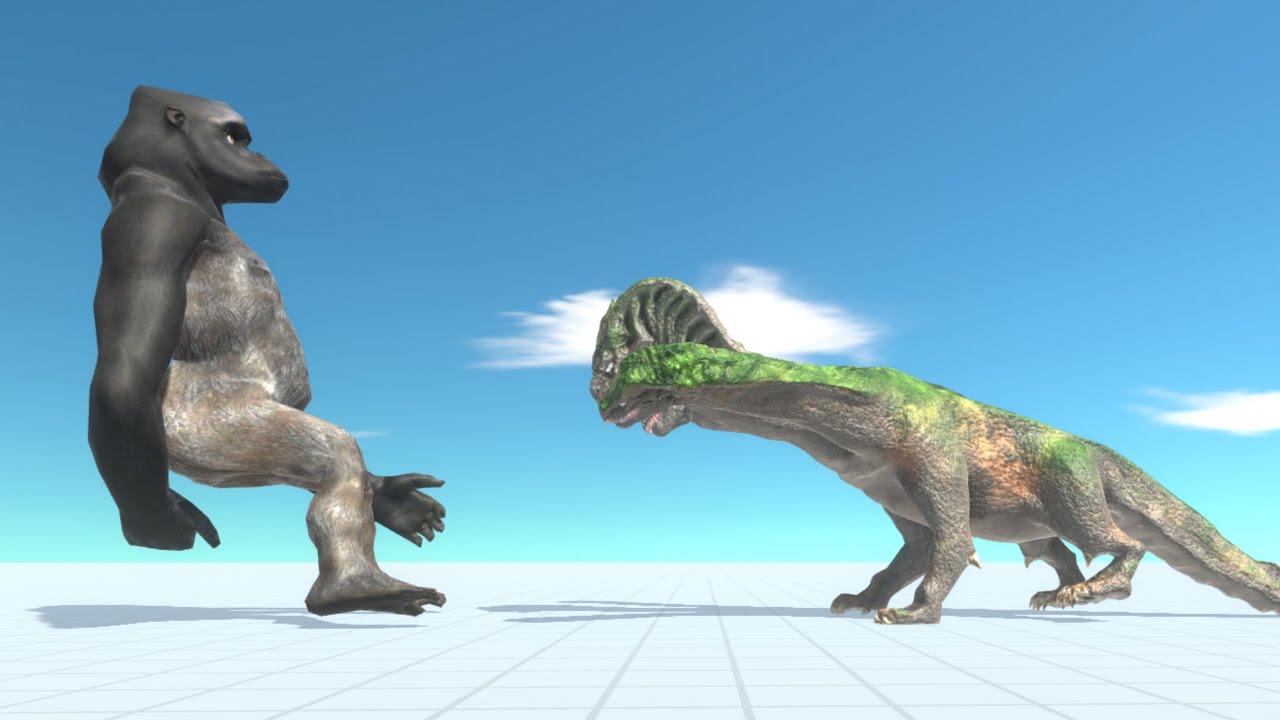 GIANT PROJECTILE GORILLA vs EVERY UNIT - Animal Revolt Battle Simulator ...