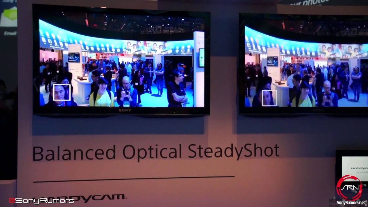 Sony Balanced Optical SteadyShot dramatically reduces shake | CES 2013 ...
