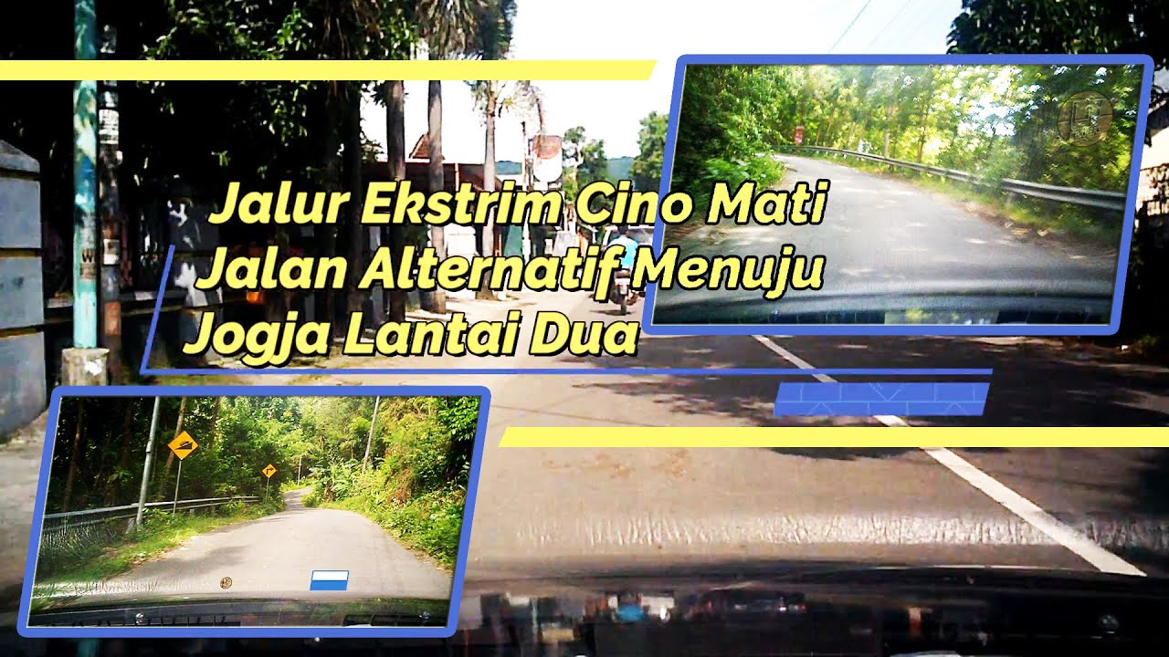 Tanjakan Ekstrem Cino Mati Jalur Alternatif Menuju Gunung Kidul - YouTube