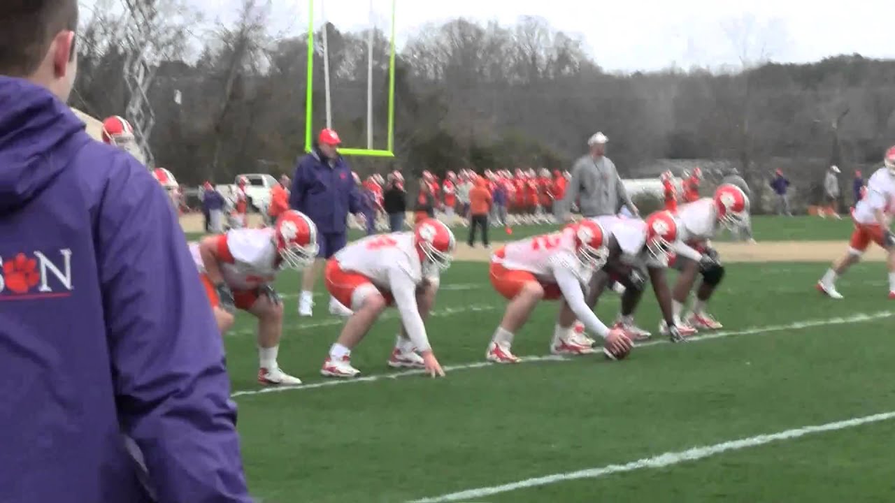 Cole Stoudt running Clemson's new fast offense - YouTube