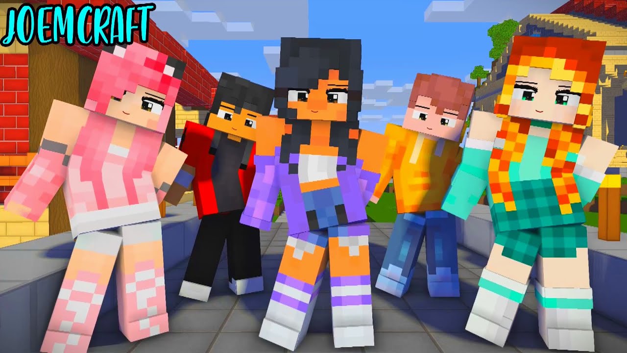 GOMY GOMY DANCE | APHMAU FRIENDS DANCE CREW | HEROTONIGHT DANCE ...