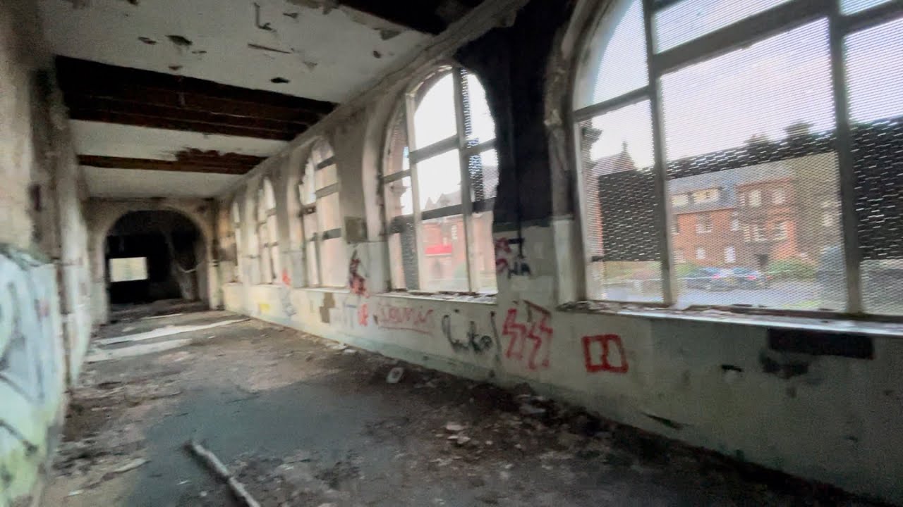 Abandoned-Royal Alexandra Infirmary(1897), Paisley-includes inside ...