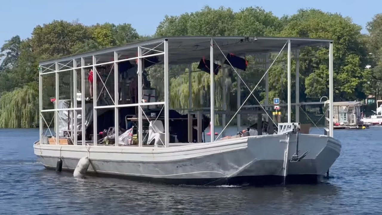 True Purpose Of My Barge Boat Revealed - YouTube