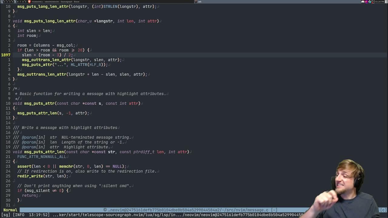 [Demo] sg.nvim - Open files and jump to definition with sourcegraph - YouTube