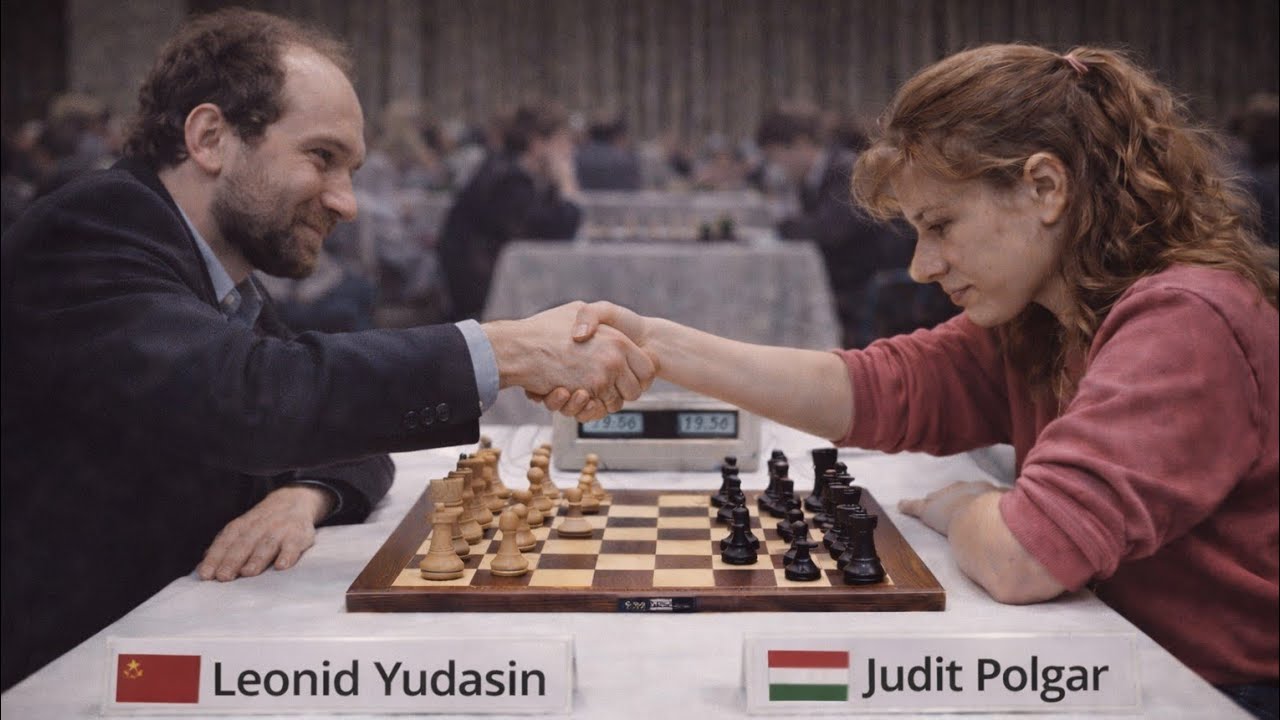 Leonid Yudasin vs Judit Polgar Munich Chess Tournament 1991 - YouTube