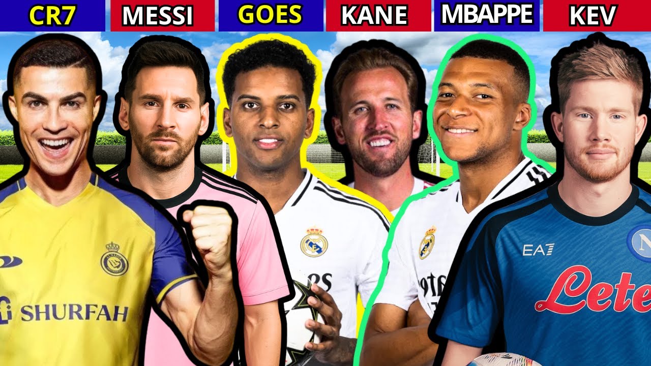 Messi, Ronaldo, Mbappé… ⚡ Crazy Comparison + Quiz (With Surprises ...