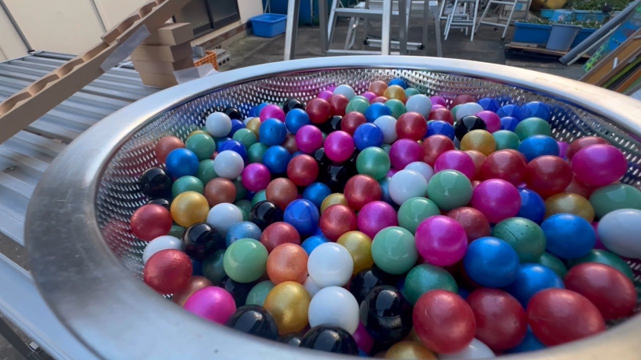 7m Super Straight Wooden Wave Marble Run ASMR - YouTube