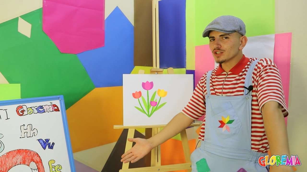 Si Të Vizatojmë Një Lule | Vizatojmë me Asin! | Kids Art Videos ...