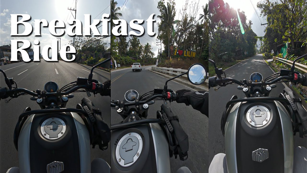 Breakfast Ride with XSR 155 Laguna Club - YouTube