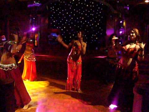 The Nafretiri Tribe and guest perform choreography by Kallista