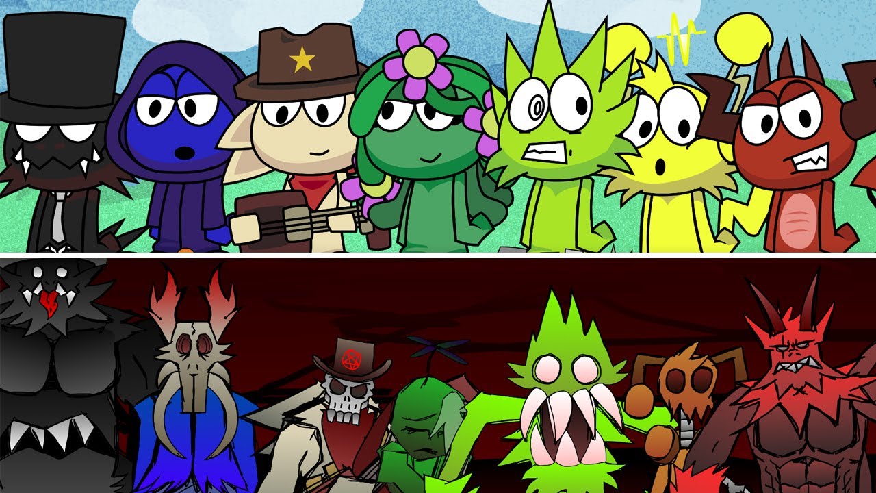 New IncrediBox Sprunki Sprunksters Vs IncrediBox Sprunki Original Version | Sprunki Sprunksters ...