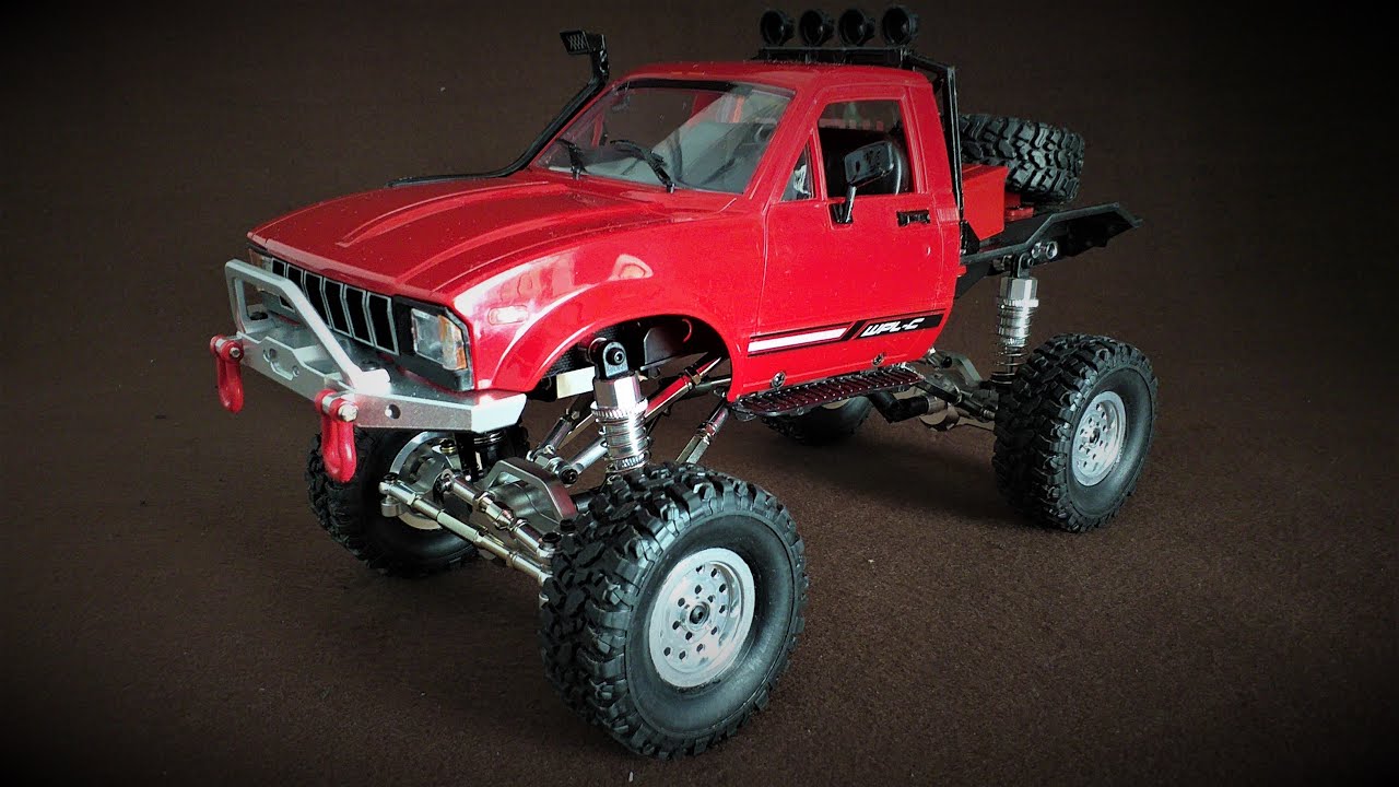 Mini Crawler WPL C-14 - YouTube