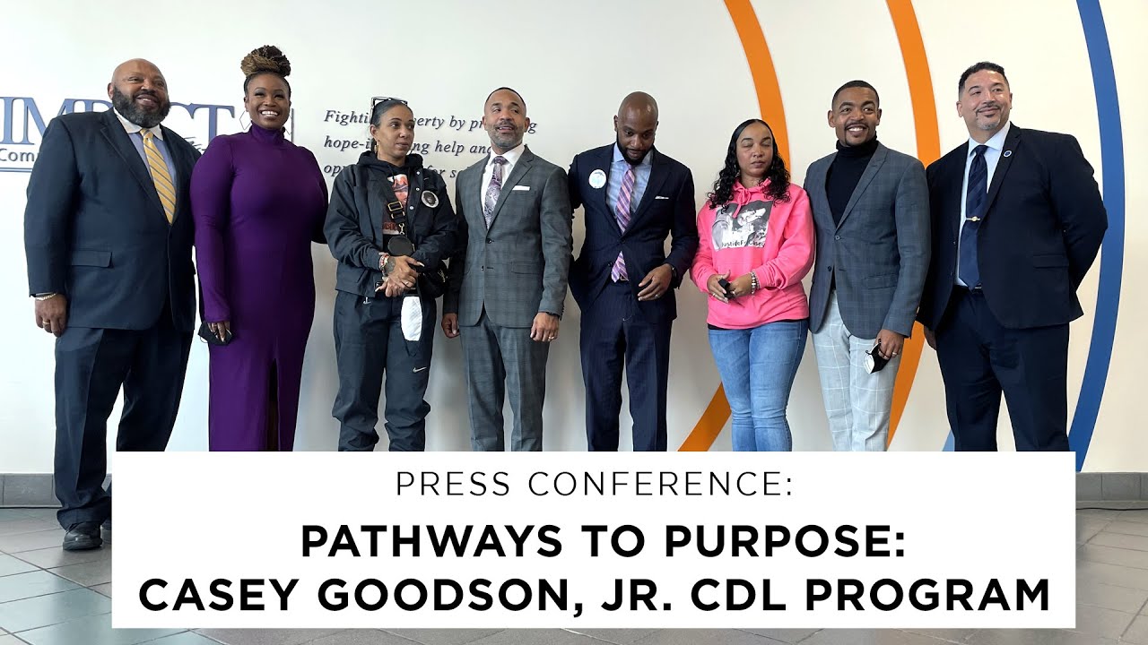 Press Conference: Pathways to Purpose - Casey Goodson Jr. CDL Program ...