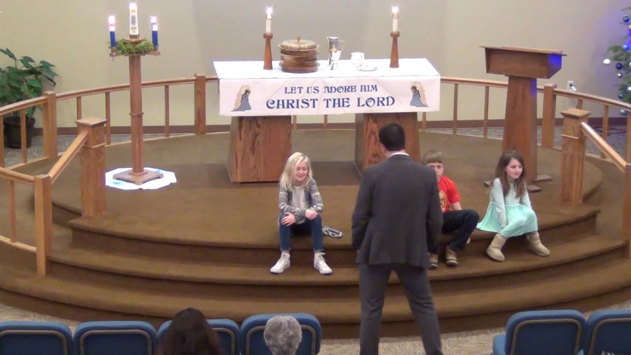 January 7, 2018 Children's Message by Pastor Kyle Winter - YouTube
