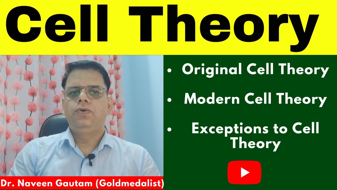 Original Cell Theory | History of Cell Theory | Modern cell Theory I ...