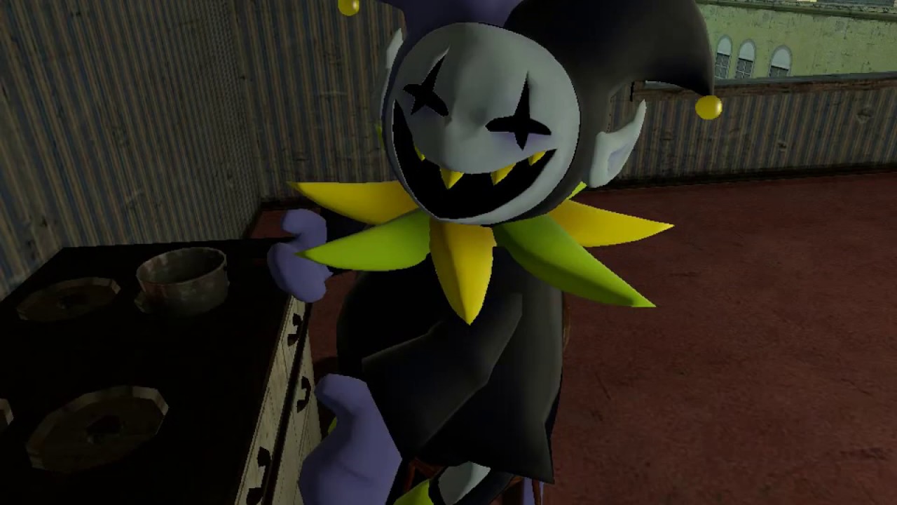 Jevil makes holy water - YouTube