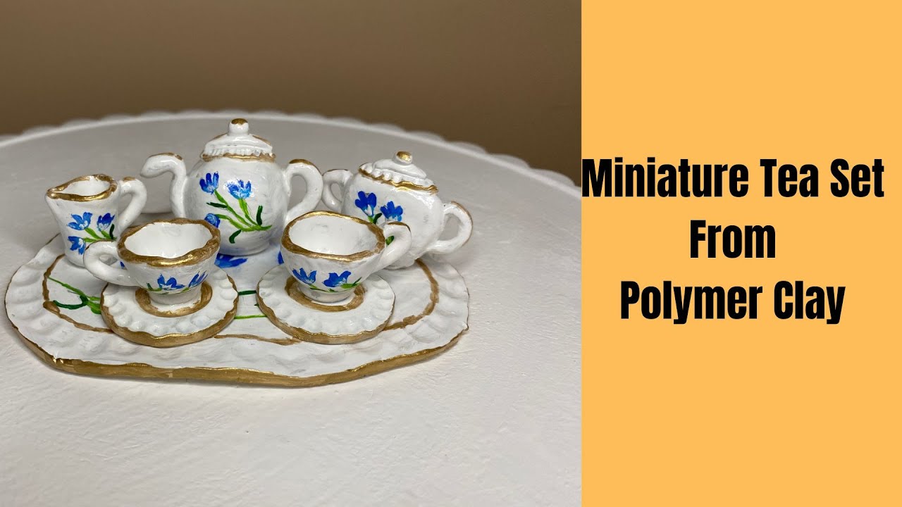 tutorial to make a miniature tea set: Try This Fun Project! - YouTube