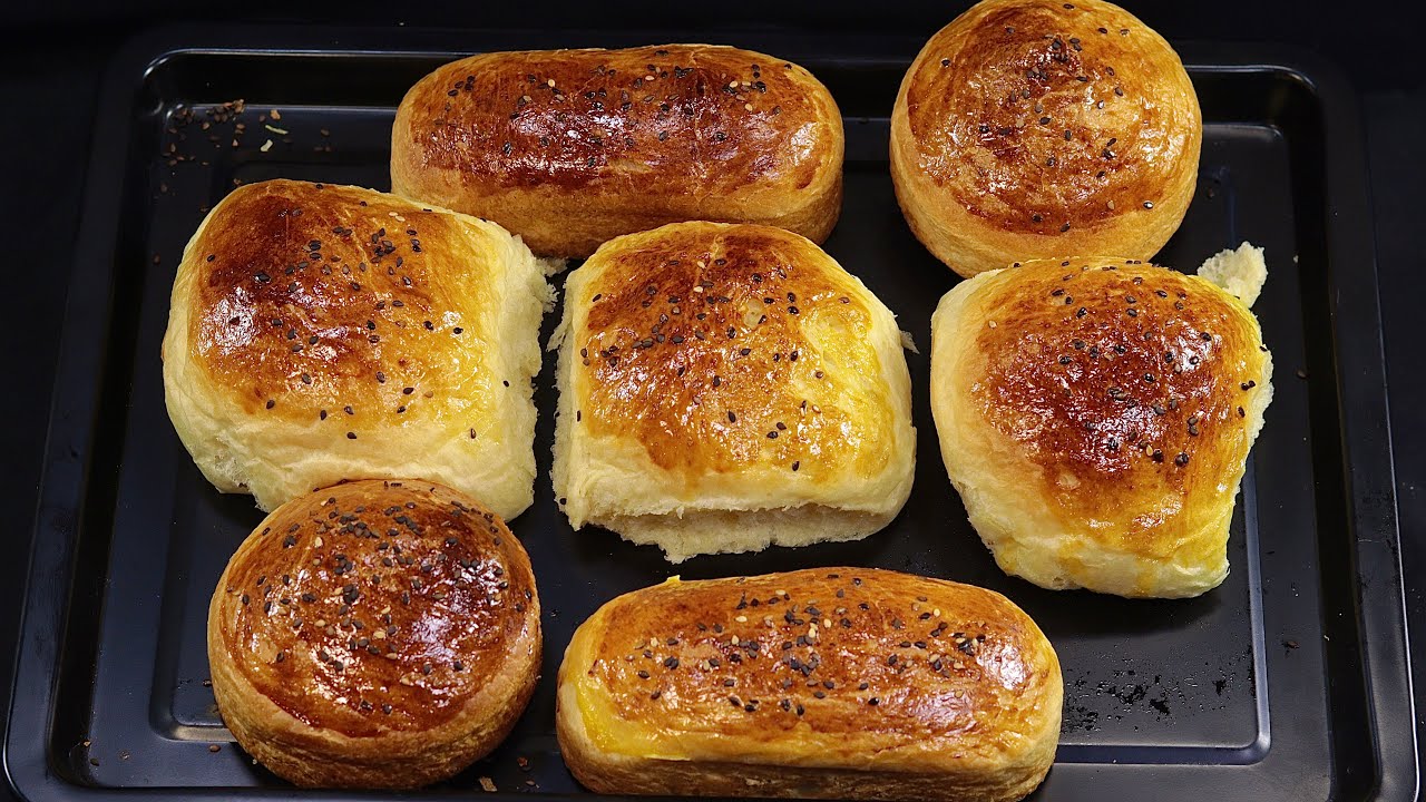 How to Make Perfectly Fluffy Buns from Scratch | Bakery style Burger ...