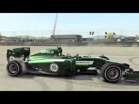 F1 2015 | CATERHAM CT05 MARCUS ERICSSON F1 TEAM 2014 SHOW | GAMEPLAY ...