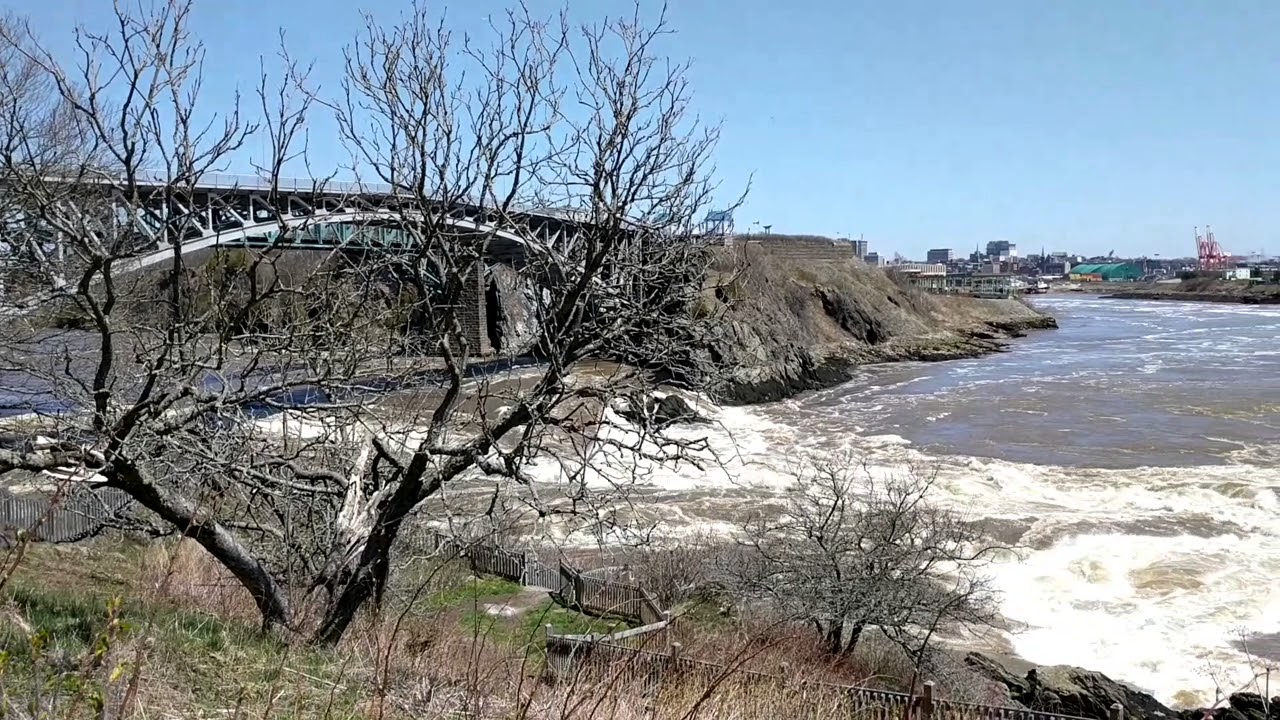The Reversing Falls at Low Tide - YouTube