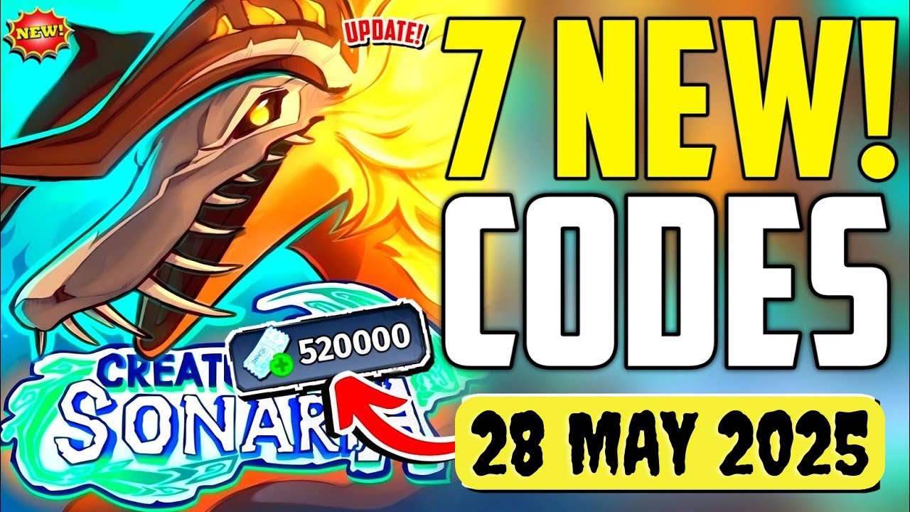 28 MAY💥[CODE]⚠️ CREATURES OF SONARIA CODES 2025 - ROBLOX CREATURES OF ...