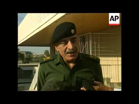 Iraq - General Hussam Amin on UN arms inspections - YouTube