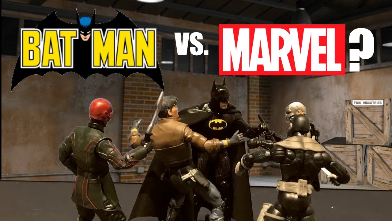 Batman Warehouse Fight Stop Motion - YouTube