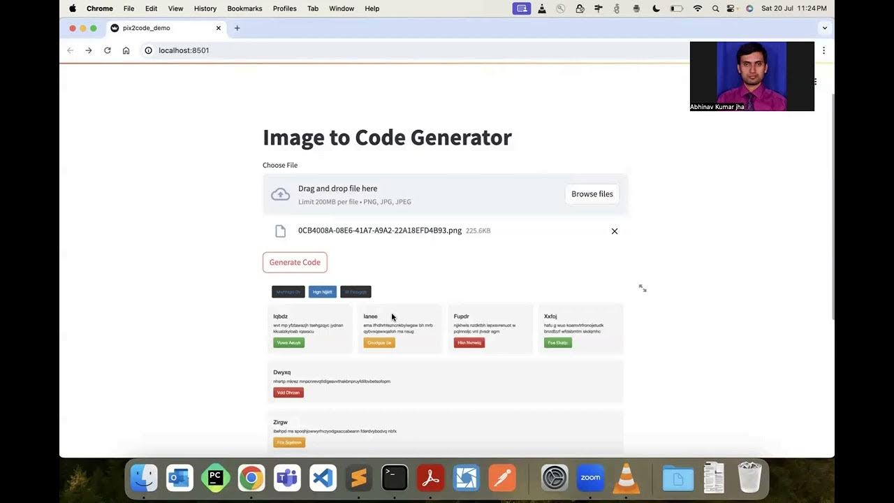 Image to Code Generator - YouTube