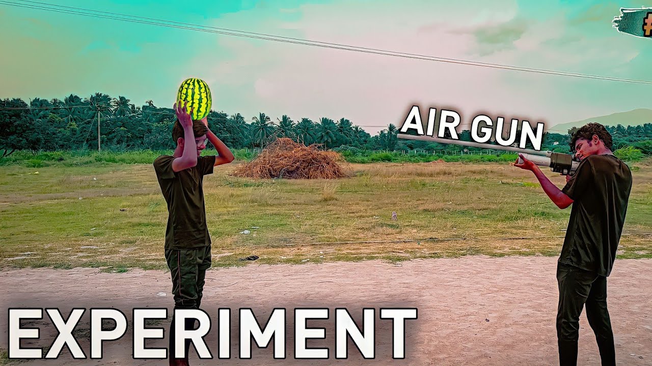 Air Gun/Hand made air Gun/Tamil gun making video/Tamil experiment/hand ...