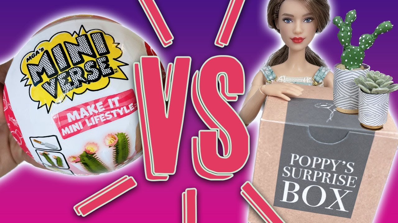 MGA’s Make it mini Lifestyle Surprise Ball VS My DIY Surprise Box ...