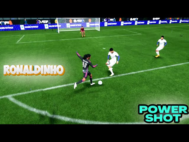 Ronaldinho Shooting I Have The 86 Cf Ronaldinho As A LW Specifically