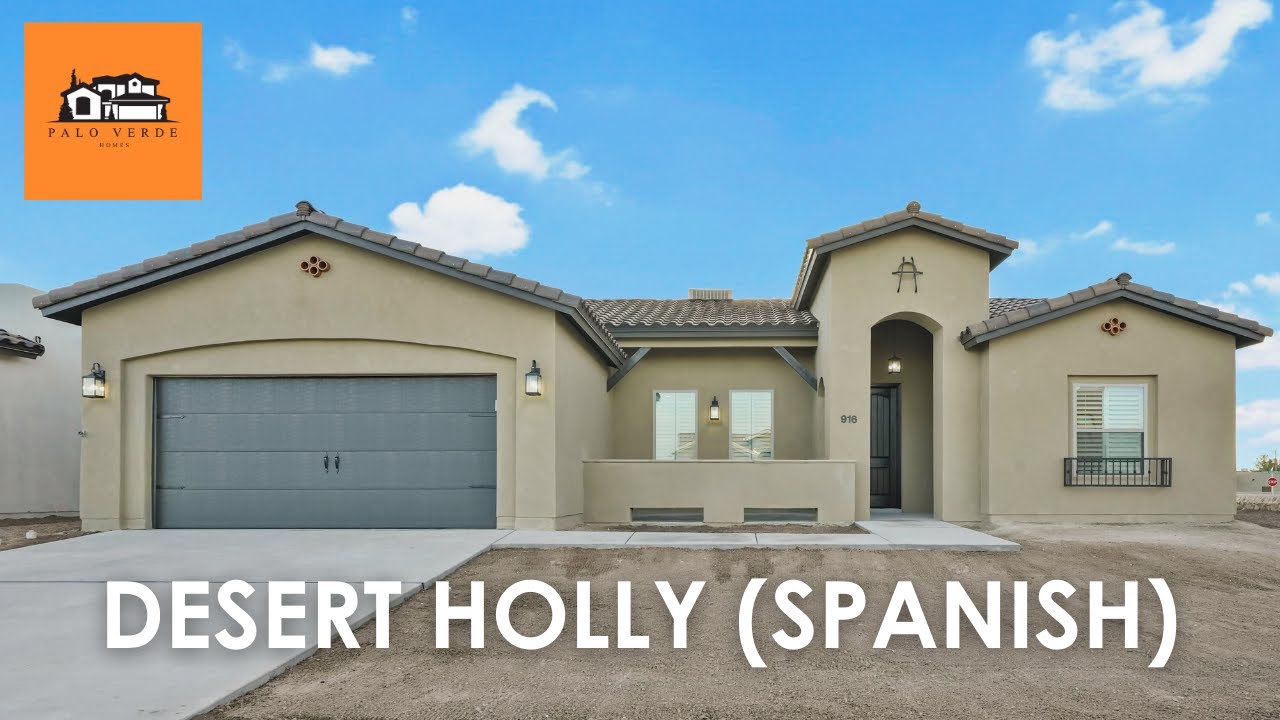 Tour this amazing Desert Holly Plan from Palo Verde Homes in El Paso ...