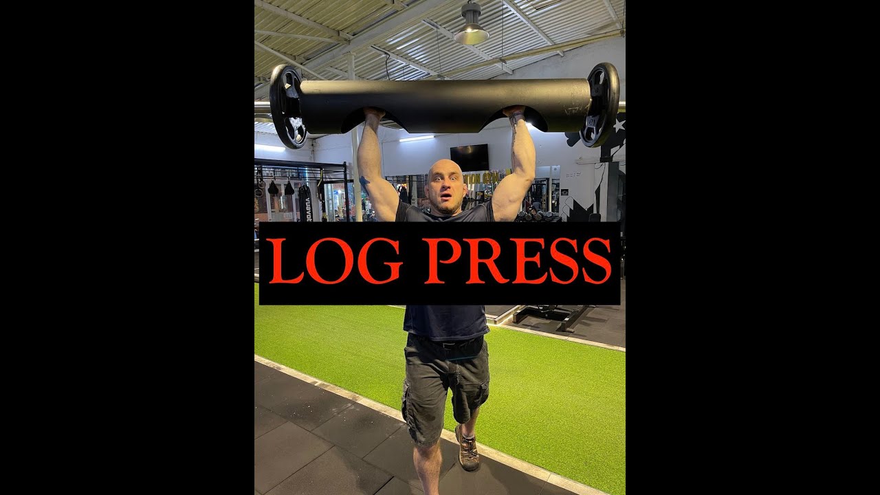 Overhead Log Press Gym MOTIVATION #Shorts - YouTube