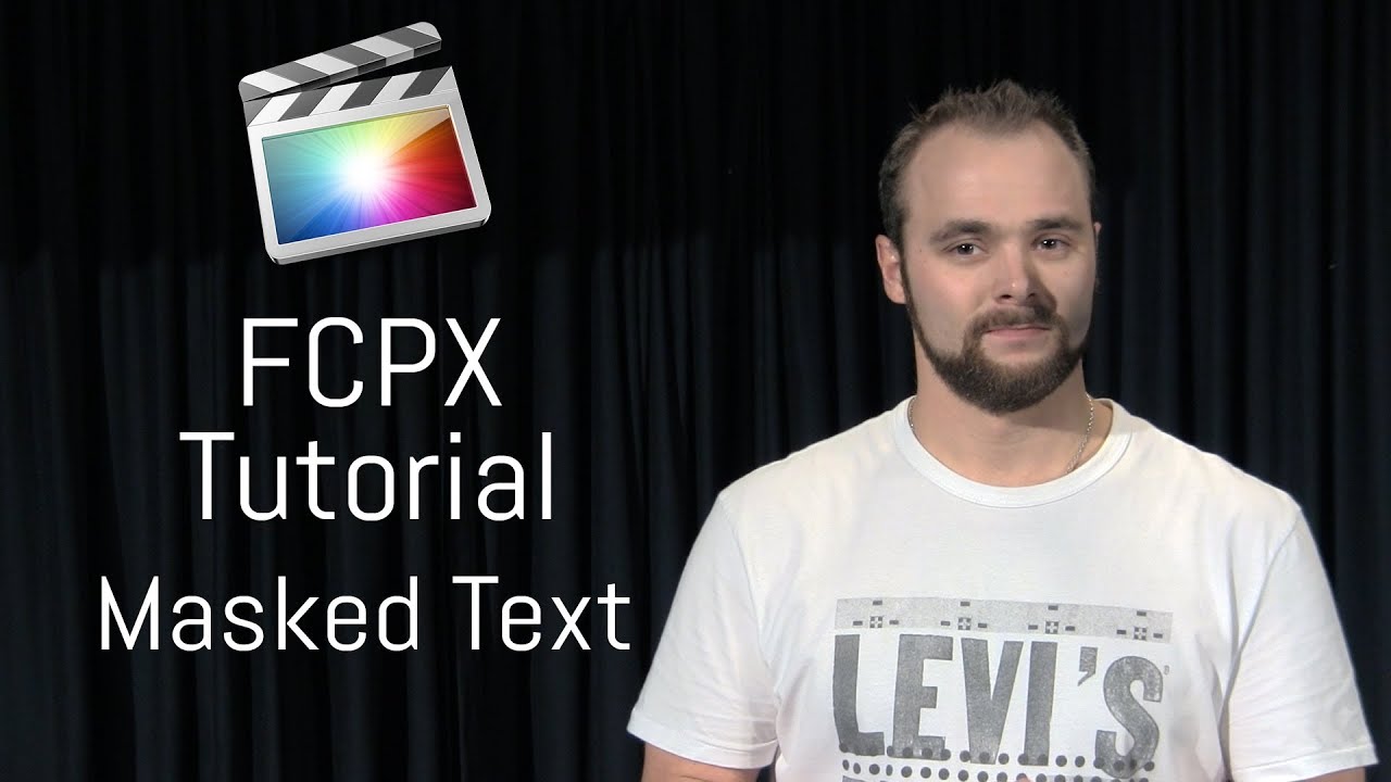 FCPX Tutorial - Masked Text - YouTube