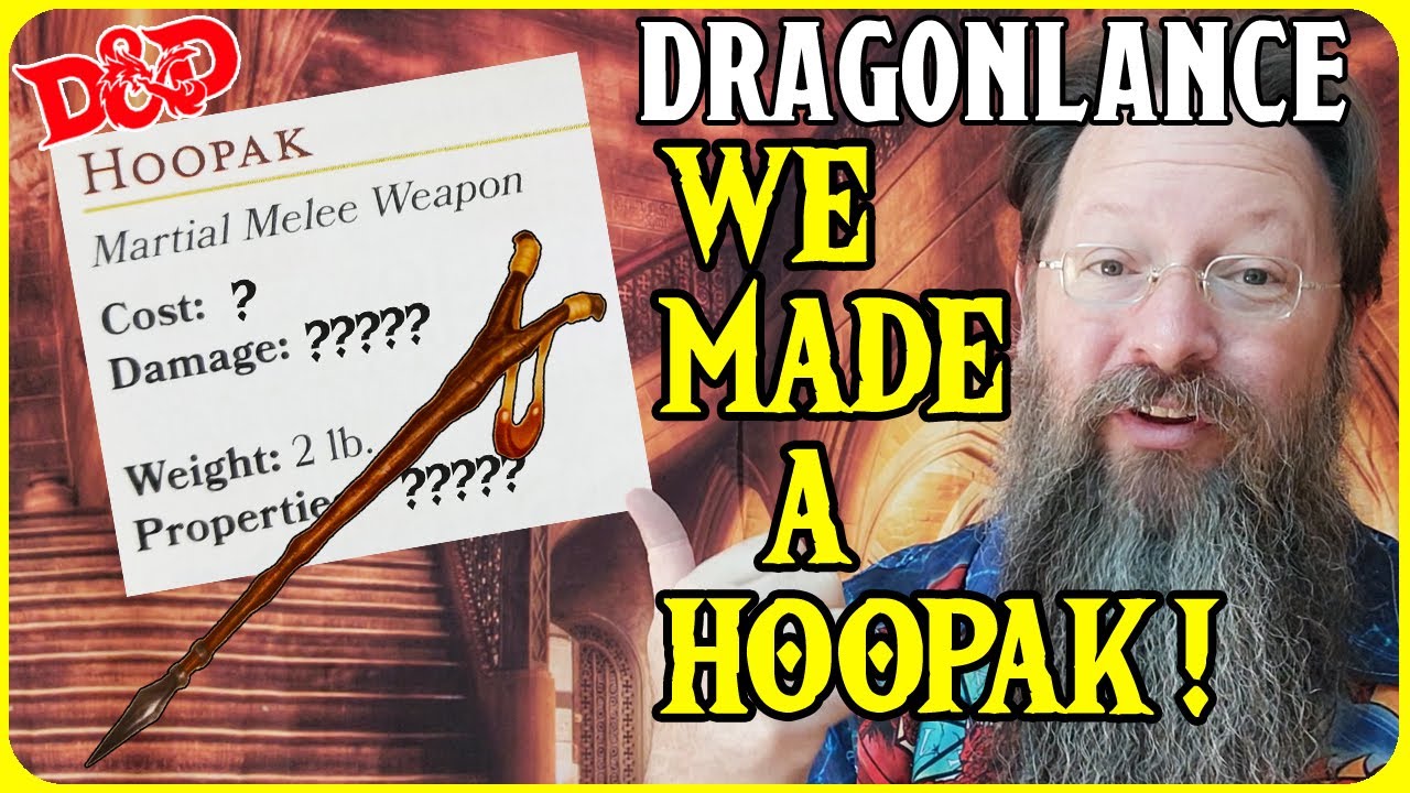 Examining the Hoopak from Dragonlance 5th Edition In Today's Dungeons ...