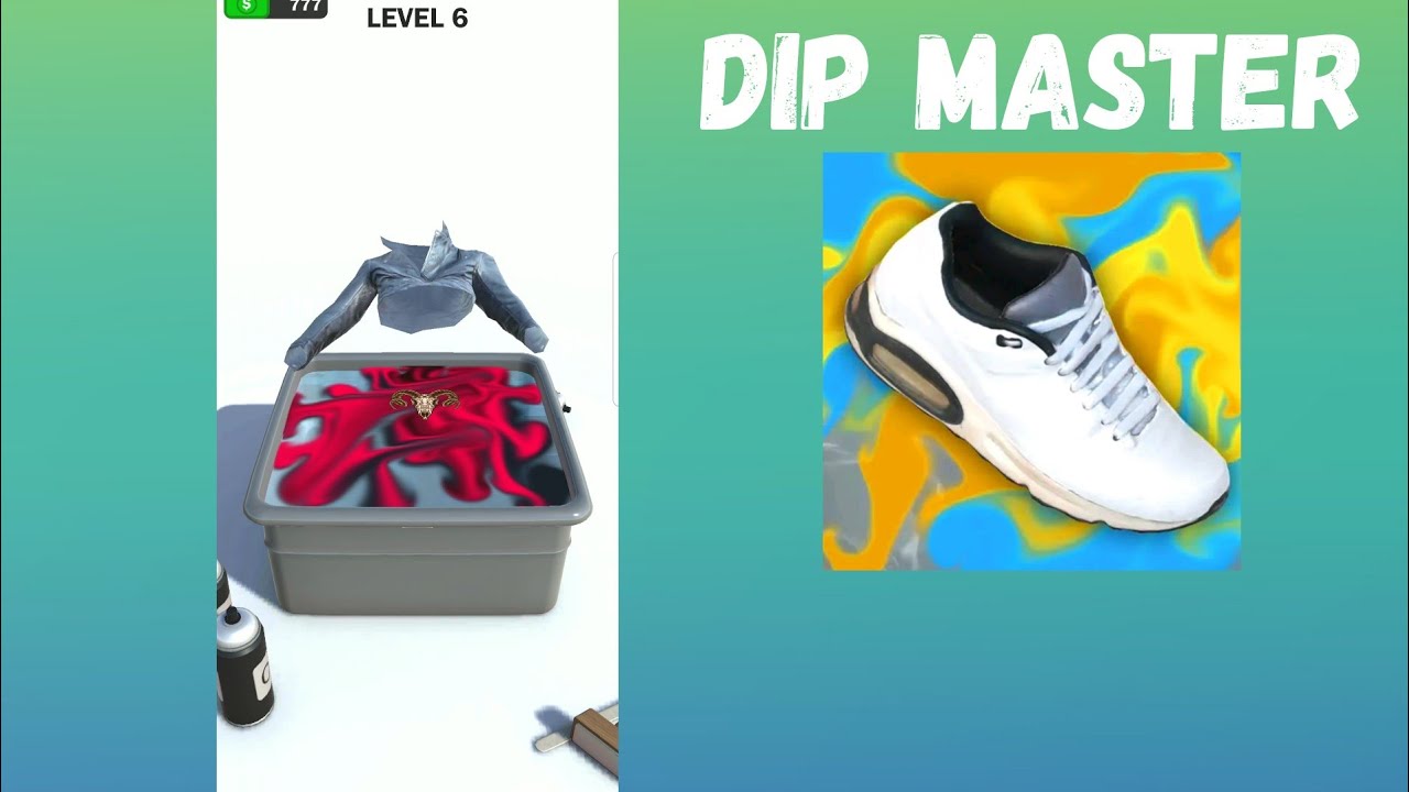 DIP MASTER. First levels Walkthrough - YouTube