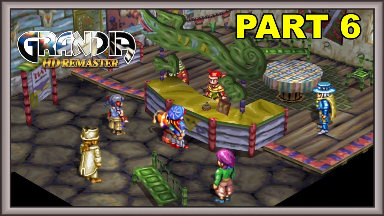 Grandia HD Remaster Playthrough Port/Town of New Parm Merrill Road Part ...