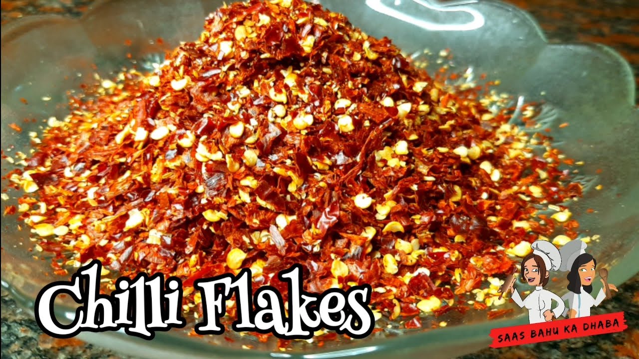 Chilli Flakes/ Chilli Flakes Kaise Banate Hain/ How to make Chilli ...