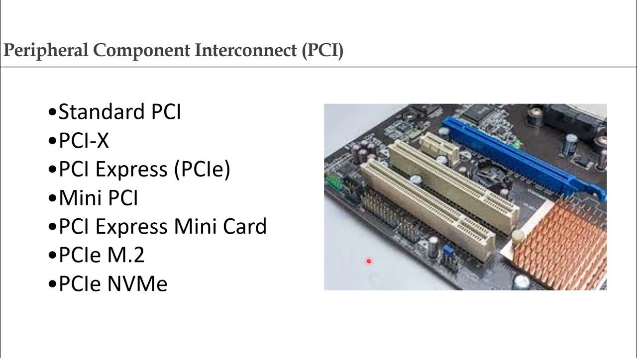 Peripheral Component Interconnect (PCI) - YouTube