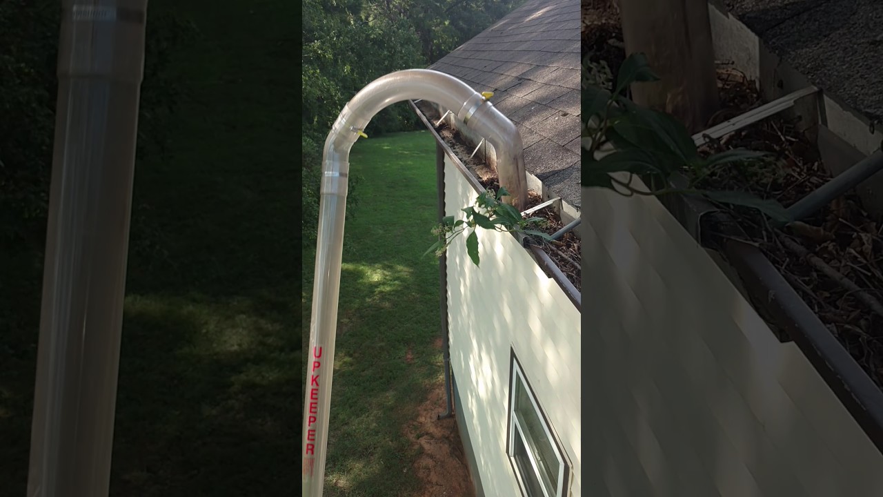 Upkeeper Gutter Vac - YouTube